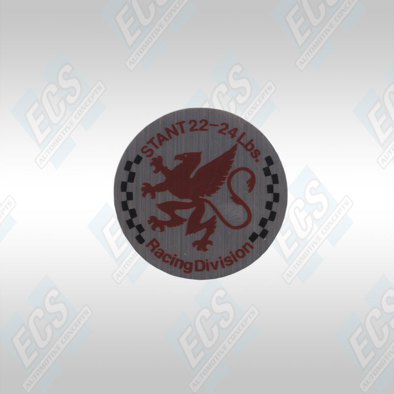 1965-66 Shelby Mustang: Radiator Cap Decal – ECS Automotive Concepts
